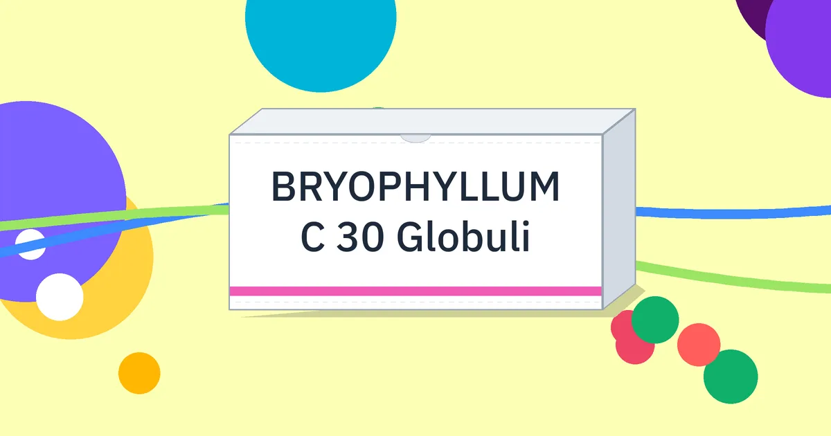 Symbolbild: Packung mit der Aufschrift BRYOPHYLLUM C 30 Globuli (PZN 16689529) – Verfügbarkeit und Bezug in Apotheken in Frankfurt am Main