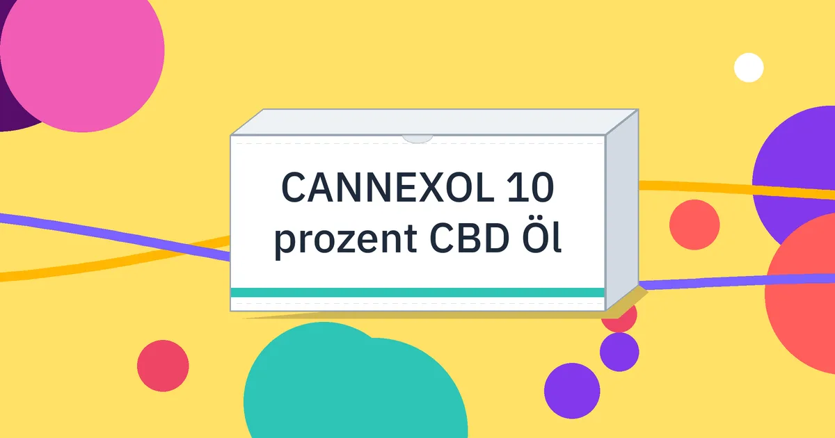Symbolbild: Packung mit der Aufschrift CANNEXOL 10 prozent CBD Öl (PZN 15234726) – Verfügbarkeit und Bezug in Apotheken in Frankfurt am Main