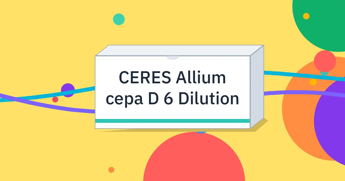 Symbolbild: Packung mit der Aufschrift CERES Allium cepa D 6 Dilution (PZN 00654339) – Verfügbarkeit und Bezug in Apotheken in Frankfurt am Main