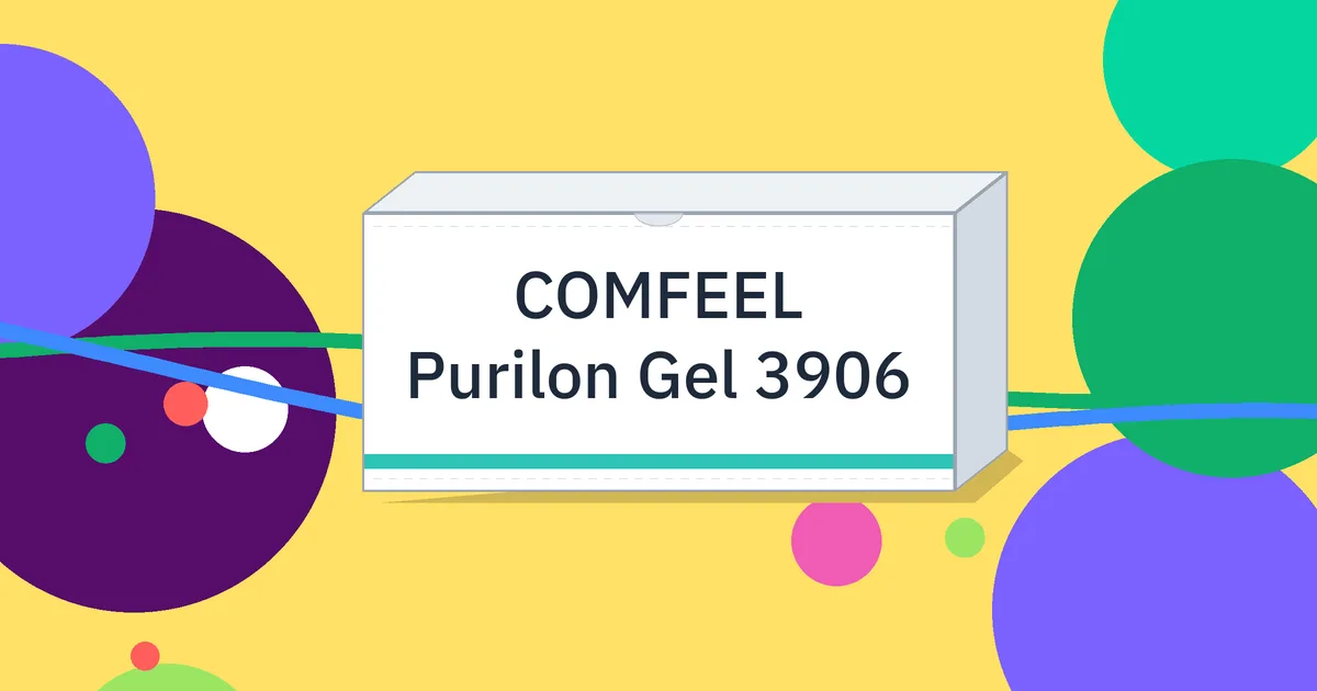 Symbolbild: Packung mit der Aufschrift COMFEEL Purilon Gel 3906 (PZN 14332160) – Verfügbarkeit und Bezug in Apotheken in Frankfurt am Main