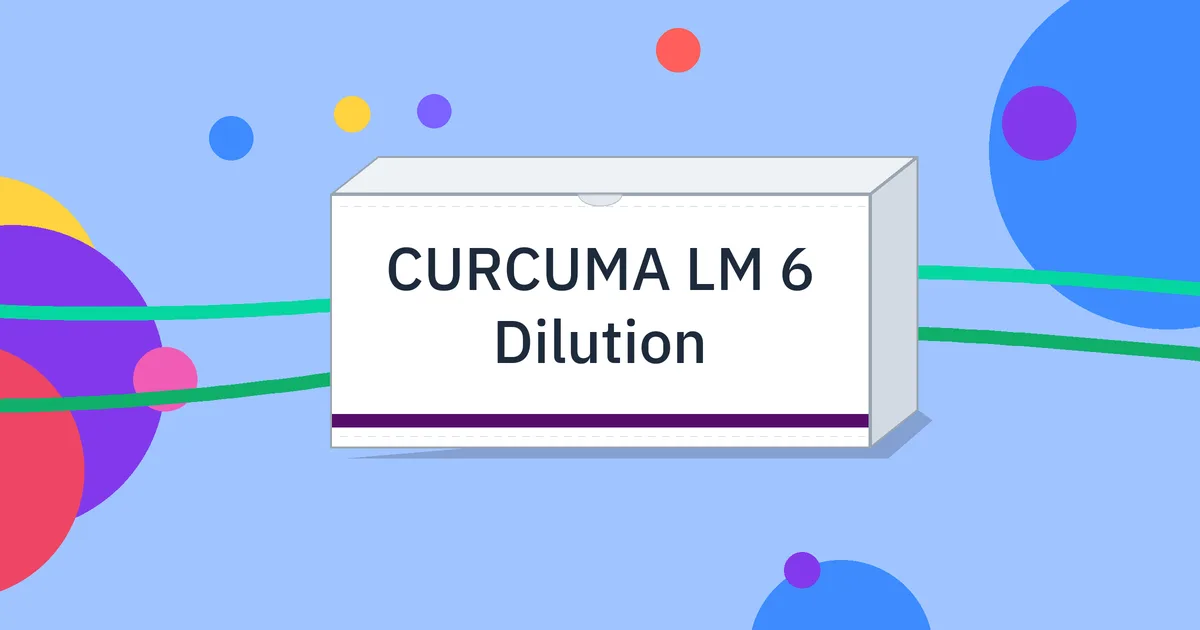 Symbolbild: Packung mit der Aufschrift CURCUMA LM 6 Dilution (PZN 12839883) – Verfügbarkeit und Bezug in Apotheken in Frankfurt am Main