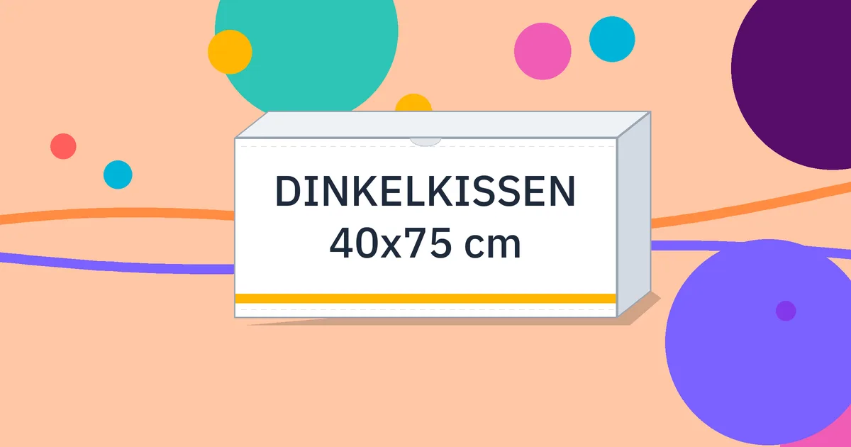 Symbolbild: Packung mit der Aufschrift DINKELKISSEN 40x75 cm (PZN 07479371) – Verfügbarkeit und Bezug in Apotheken in Frankfurt am Main