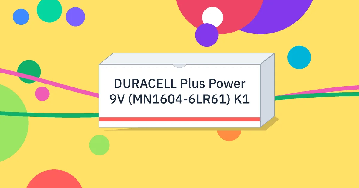Symbolbild: Packung mit der Aufschrift DURACELL Plus Power 9V (MN1604-6LR61) K1 (PZN 09507640) – Verfügbarkeit und Bezug in Apotheken in Frankfurt am Main