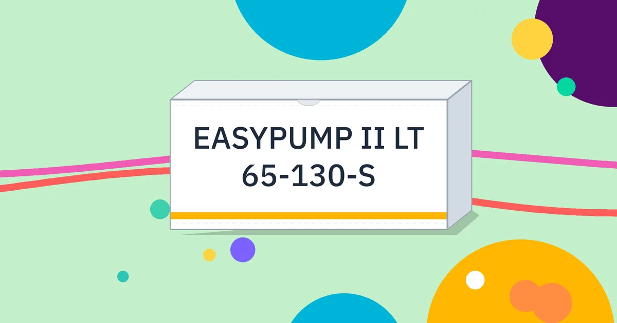 Symbolbild: Packung mit der Aufschrift EASYPUMP II LT 65-130-S (PZN 09390899) – Verfügbarkeit und Bezug in Apotheken in Frankfurt am Main