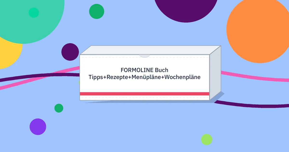 Symbolbild: Packung mit der Aufschrift FORMOLINE Buch Tipps+Rezepte+Menüpläne+Wochenpläne (PZN 11592699) – Verfügbarkeit und Bezug in Apotheken in Frankfurt am Main