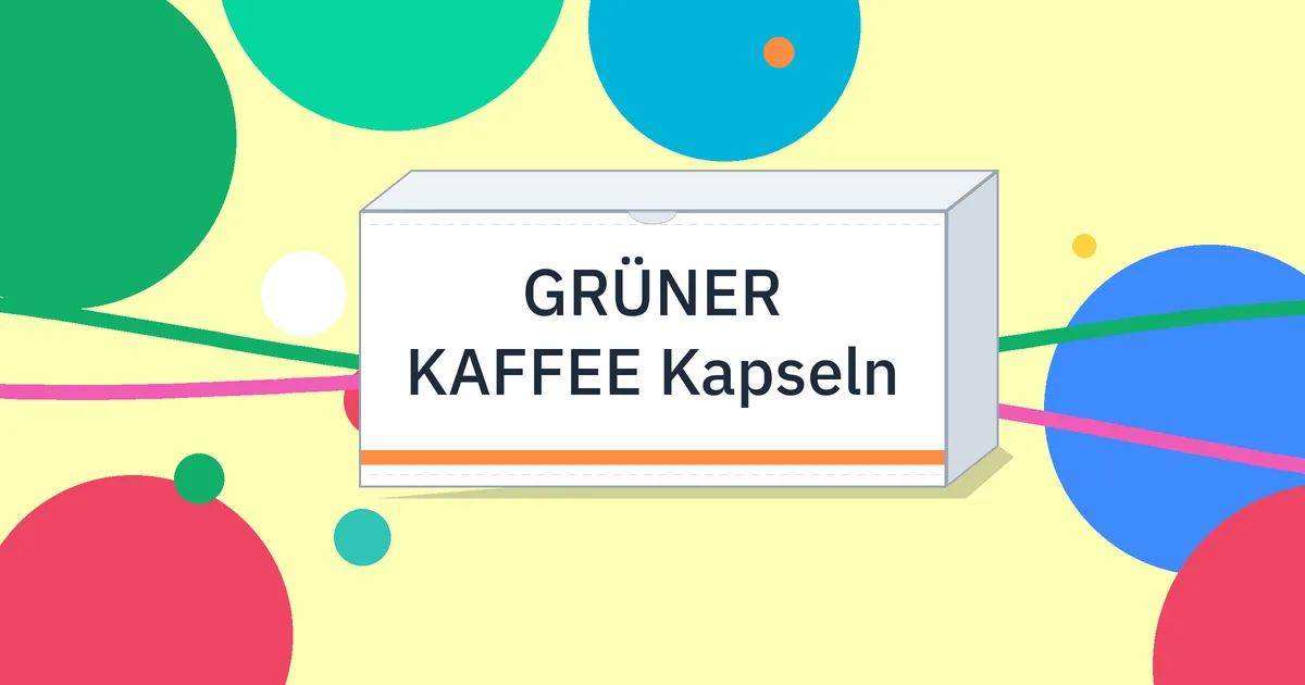 Symbolbild: Packung mit der Aufschrift GRÜNER KAFFEE Kapseln (PZN 14275433) – Verfügbarkeit und Bezug in Apotheken in Frankfurt am Main