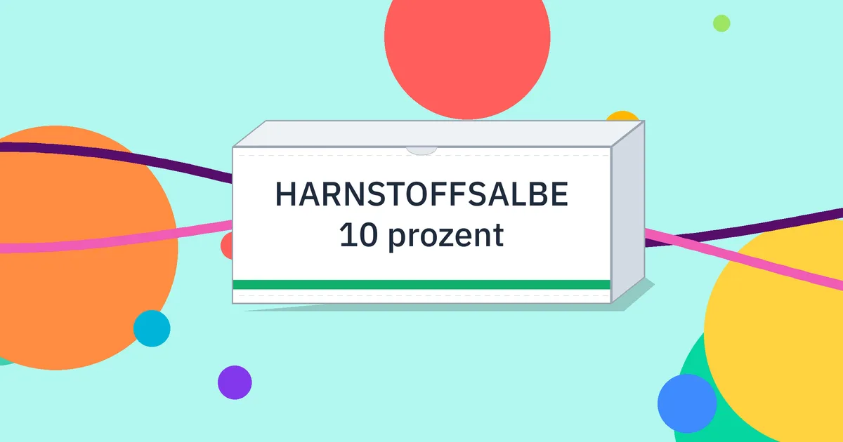 Symbolbild: Packung mit der Aufschrift HARNSTOFFSALBE 10 prozent (PZN 19206891) – Verfügbarkeit und Bezug in Apotheken in Frankfurt am Main