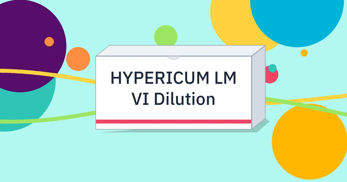 Symbolbild: Packung mit der Aufschrift HYPERICUM LM VI Dilution (PZN 02668498) – Verfügbarkeit und Bezug in Apotheken in Frankfurt am Main