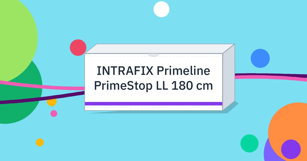 Symbolbild: Packung mit der Aufschrift INTRAFIX Primeline PrimeStop LL 180 cm (PZN 17545531) – Verfügbarkeit und Bezug in Apotheken in Frankfurt am Main