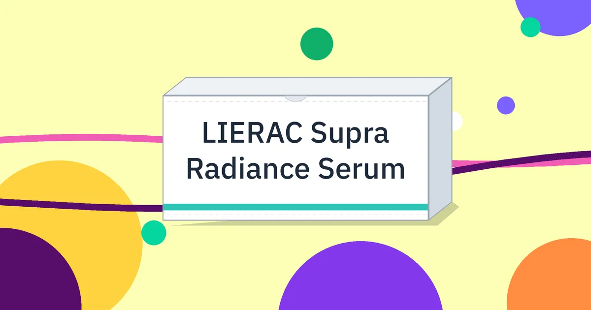 Symbolbild: Packung mit der Aufschrift LIERAC Supra Radiance Serum (PZN 15589205) – Verfügbarkeit und Bezug in Apotheken in Frankfurt am Main