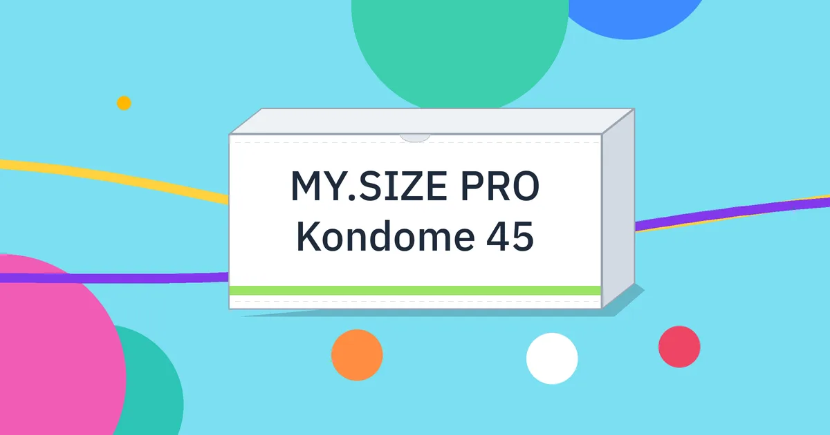 Symbolbild: Packung mit der Aufschrift MY.SIZE PRO Kondome 45 (PZN 17458097) – Verfügbarkeit und Bezug in Apotheken in Frankfurt am Main
