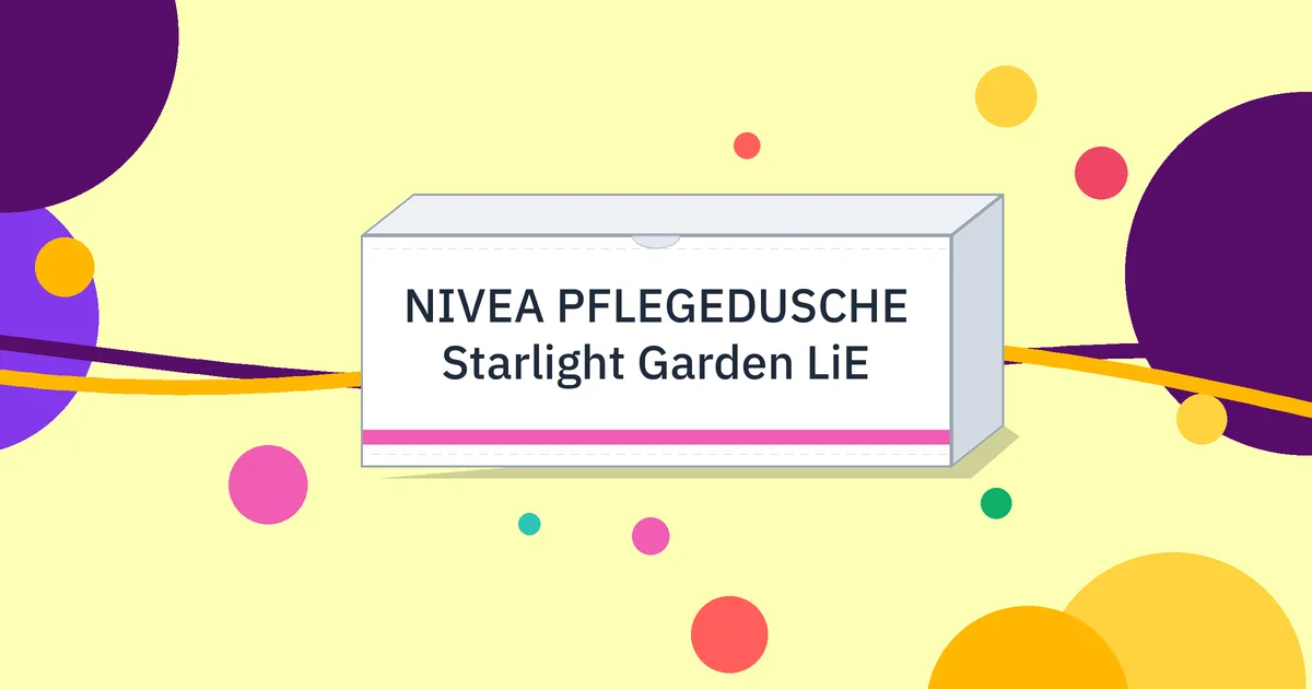 Symbolbild: Packung mit der Aufschrift NIVEA PFLEGEDUSCHE Starlight Garden LiE (PZN 20700018) – Verfügbarkeit und Bezug in Apotheken in Frankfurt am Main