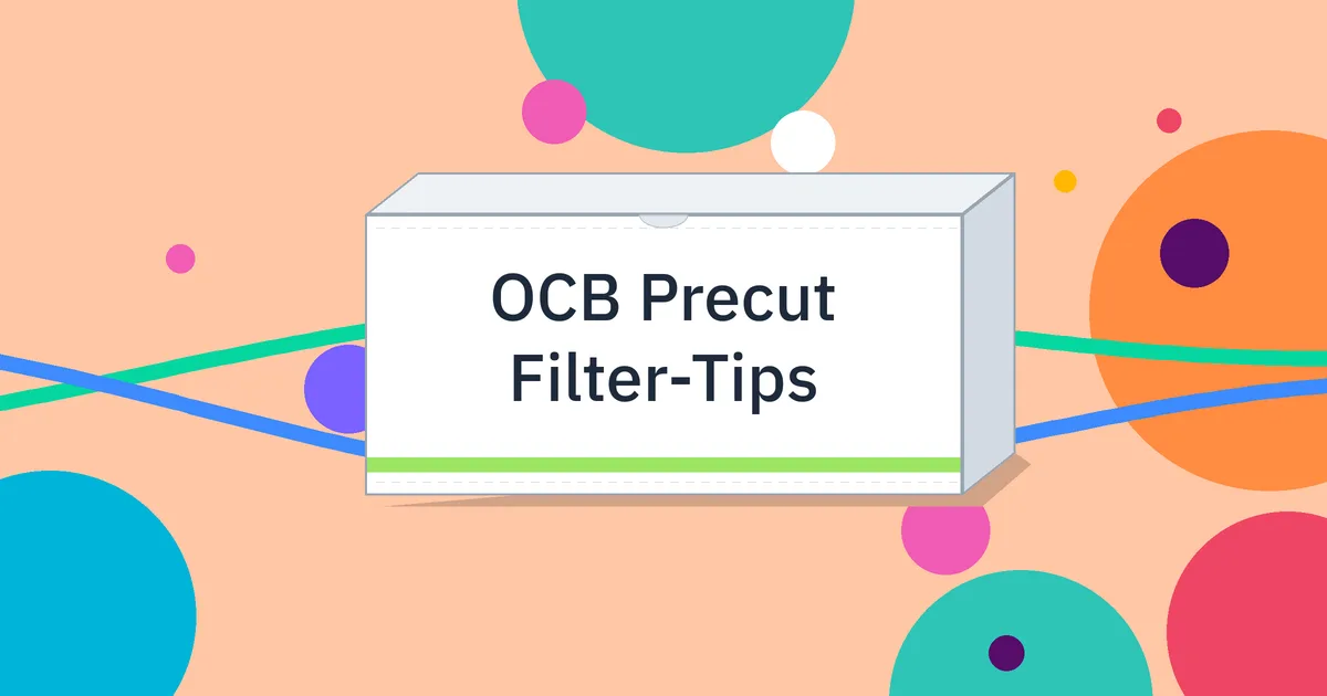 Symbolbild: Packung mit der Aufschrift OCB Precut Filter-Tips (PZN 20122573) – Verfügbarkeit und Bezug in Apotheken in Frankfurt am Main