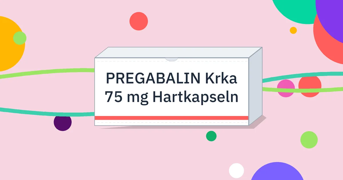 Symbolbild: Packung mit der Aufschrift PREGABALIN Krka 75 mg Hartkapseln (PZN 16031899) – Verfügbarkeit und Bezug in Apotheken in Frankfurt am Main