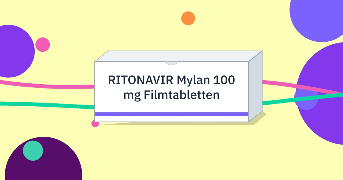 Symbolbild: Packung mit der Aufschrift RITONAVIR Mylan 100 mg Filmtabletten (PZN 16754037) – Verfügbarkeit und Bezug in Apotheken in Frankfurt am Main