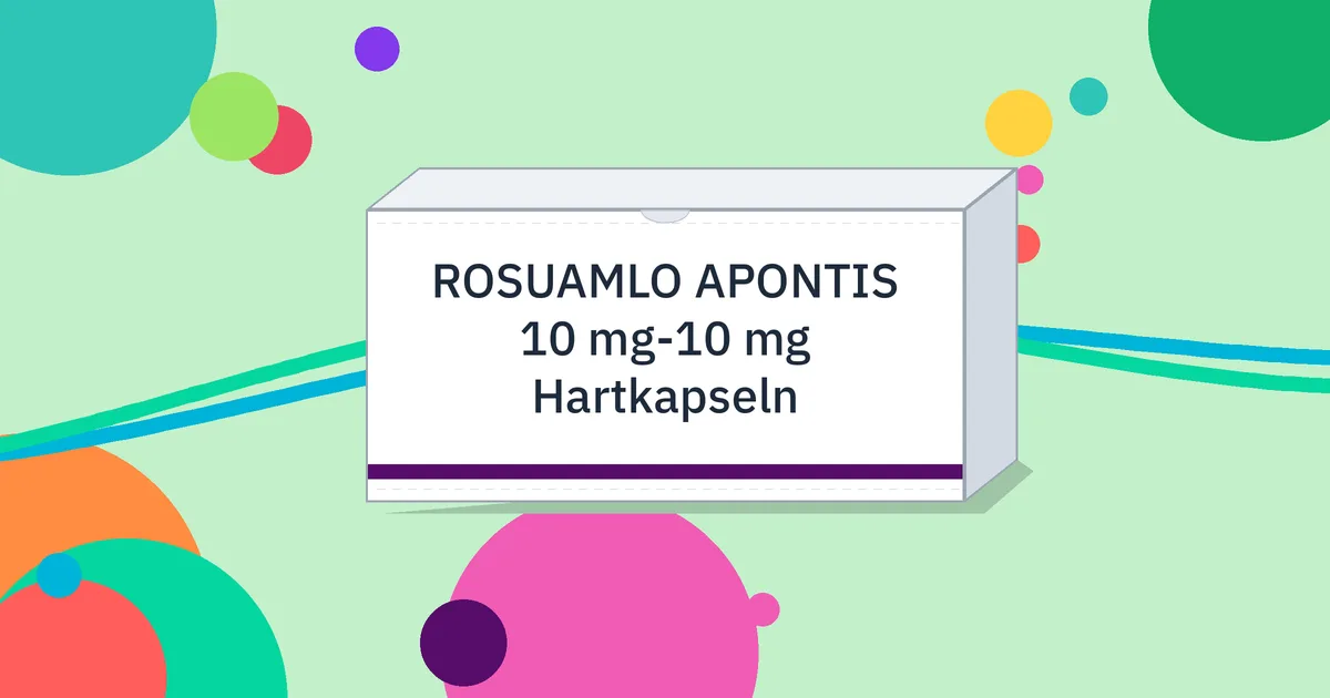 Symbolbild: Packung mit der Aufschrift ROSUAMLO APONTIS 10 mg-10 mg Hartkapseln (PZN 18602509) – Verfügbarkeit und Bezug in Apotheken in Frankfurt am Main