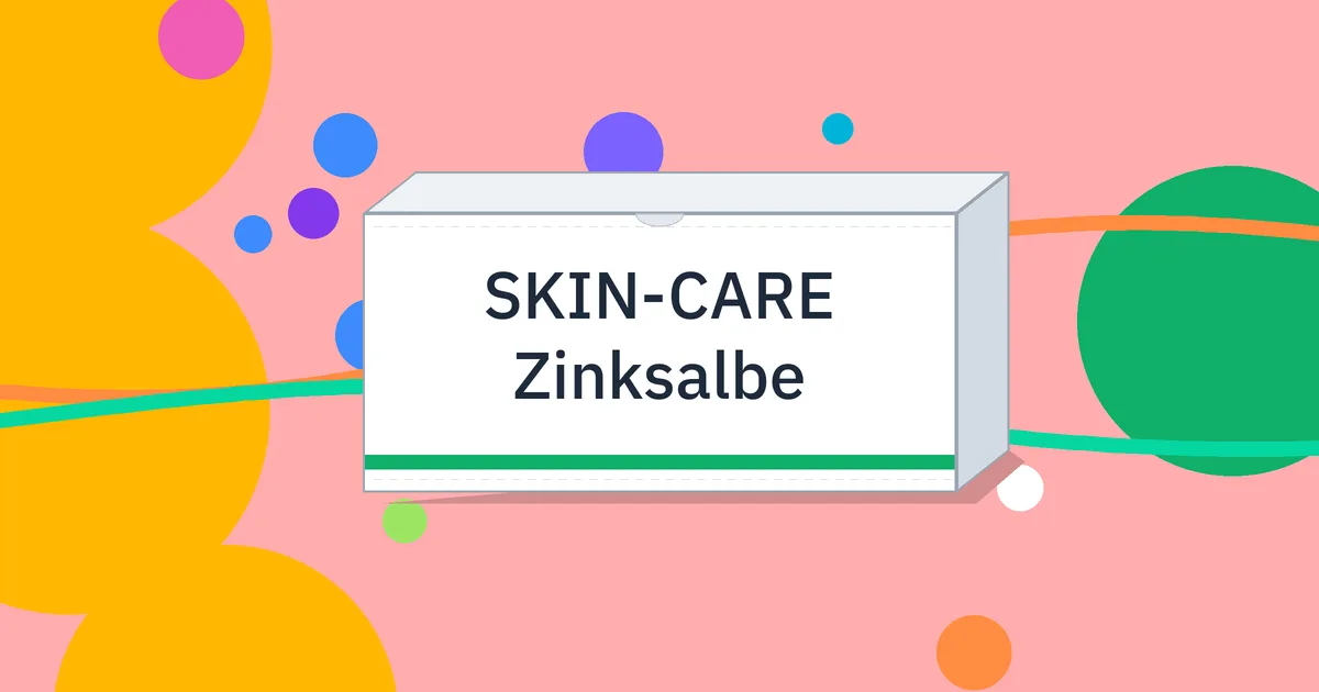 Symbolbild: Packung mit der Aufschrift SKIN-CARE Zinksalbe (PZN 01693620) – Verfügbarkeit und Bezug in Apotheken in Frankfurt am Main