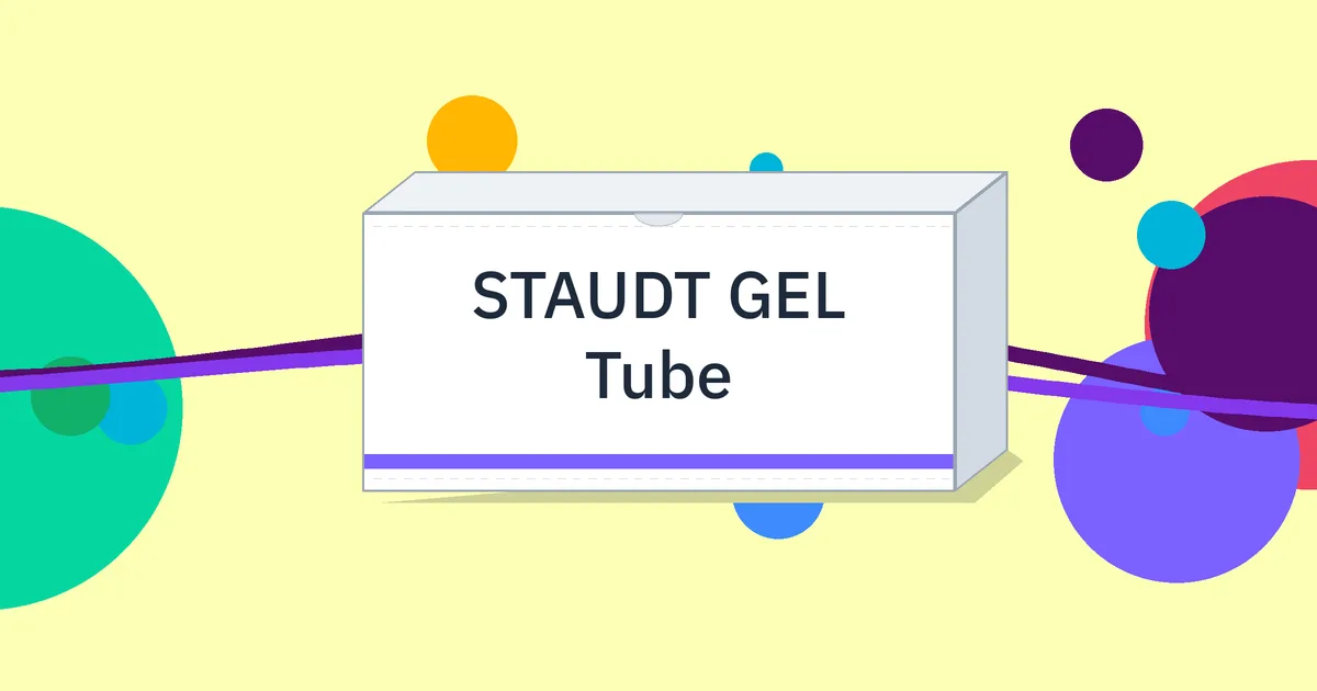 Symbolbild: Packung mit der Aufschrift STAUDT GEL Tube (PZN 10330141) – Verfügbarkeit und Bezug in Apotheken in Frankfurt am Main