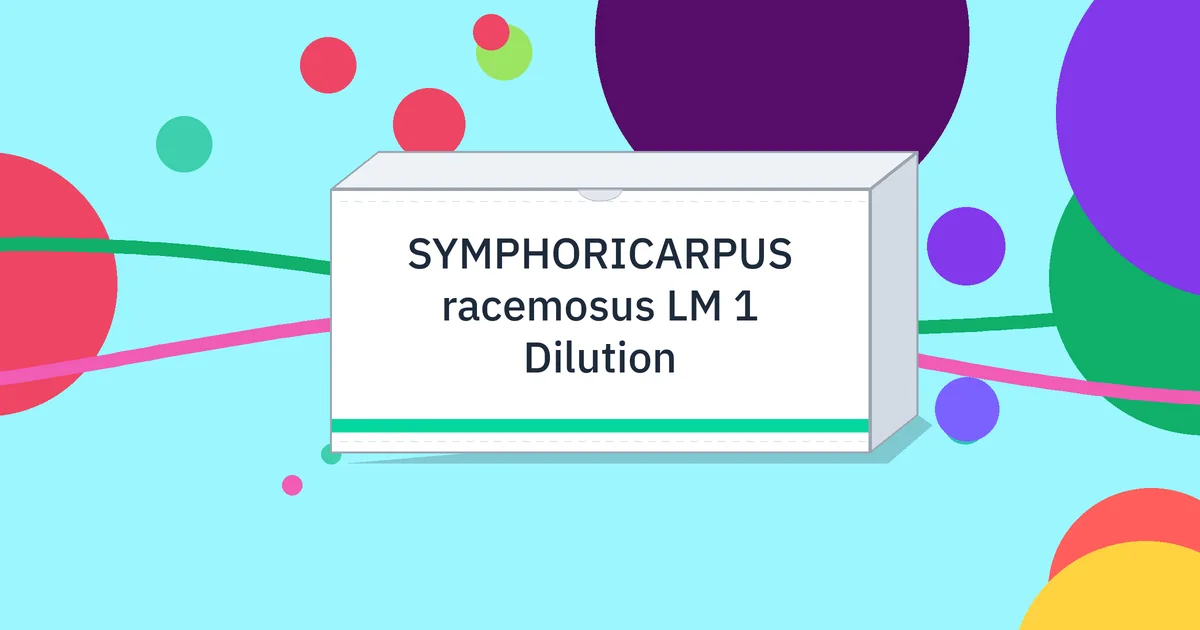 Symbolbild: Packung mit der Aufschrift SYMPHORICARPUS racemosus LM 1 Dilution (PZN 13211112) – Verfügbarkeit und Bezug in Apotheken in Frankfurt am Main