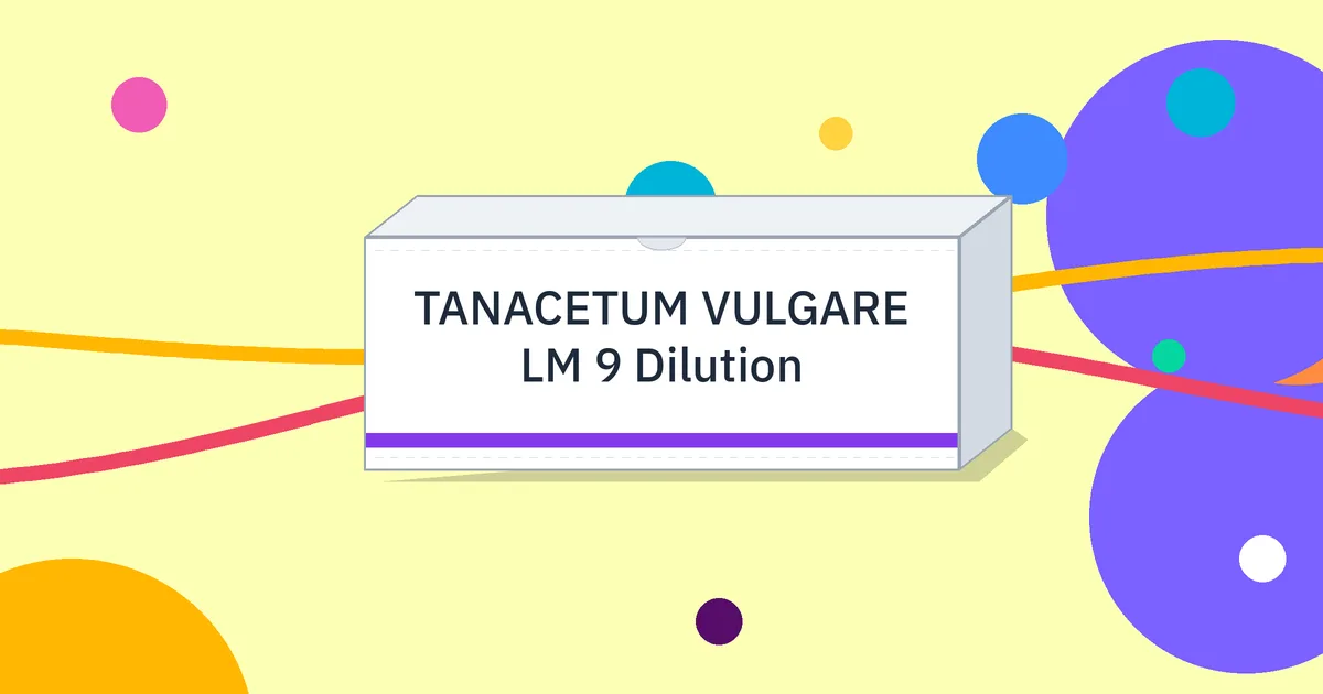 Symbolbild: Packung mit der Aufschrift TANACETUM VULGARE LM 9 Dilution (PZN 13212991) – Verfügbarkeit und Bezug in Apotheken in Frankfurt am Main