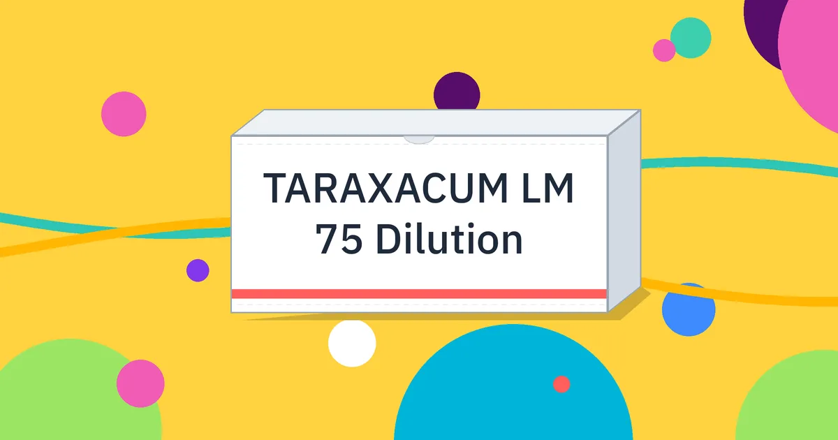 Symbolbild: Packung mit der Aufschrift TARAXACUM LM 75 Dilution (PZN 13214553) – Verfügbarkeit und Bezug in Apotheken in Frankfurt am Main