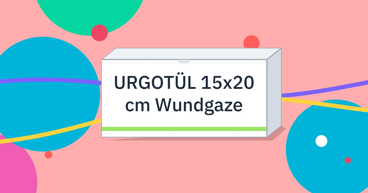 Symbolbild: Packung mit der Aufschrift URGOTÜL 15x20 cm Wundgaze (PZN 19862566) – Verfügbarkeit und Bezug in Apotheken in Frankfurt am Main