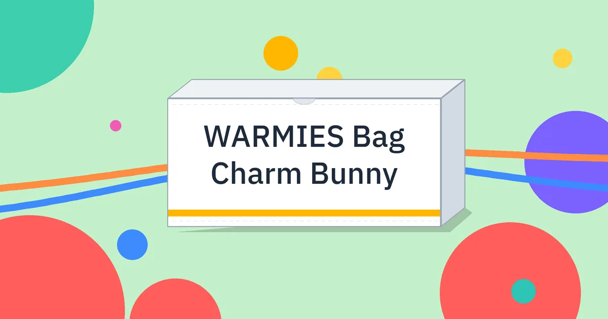Symbolbild: Packung mit der Aufschrift WARMIES Bag Charm Bunny (PZN 20185964) – Verfügbarkeit und Bezug in Apotheken in Frankfurt am Main