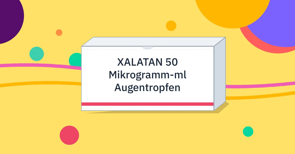 Symbolbild: Packung mit der Aufschrift XALATAN 50 Mikrogramm-ml Augentropfen (PZN 19351914) – Verfügbarkeit und Bezug in Apotheken in Frankfurt am Main