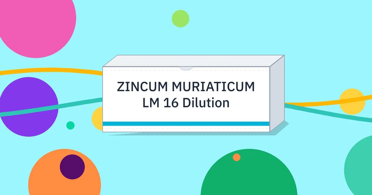 Symbolbild: Packung mit der Aufschrift ZINCUM MURIATICUM LM 16 Dilution (PZN 13295735) – Verfügbarkeit und Bezug in Apotheken in Frankfurt am Main
