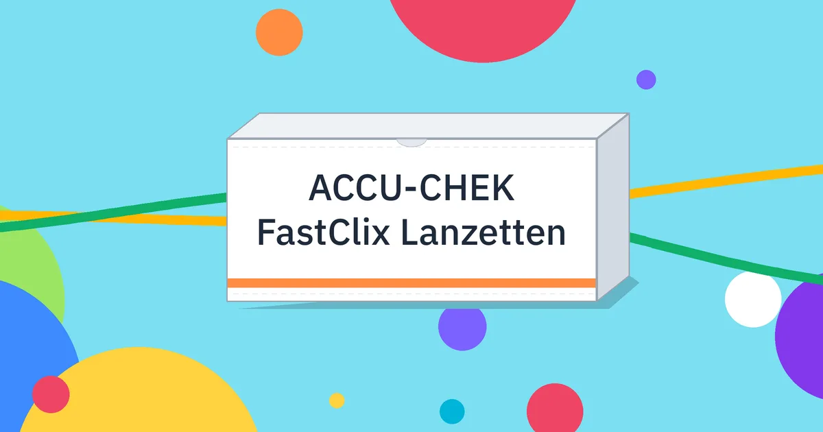 Symbolbild: Packung mit der Aufschrift ACCU-CHEK FastClix Lanzetten (PZN 16746925) – Verfügbarkeit und Bezug in Apotheken in Frankfurt am Main