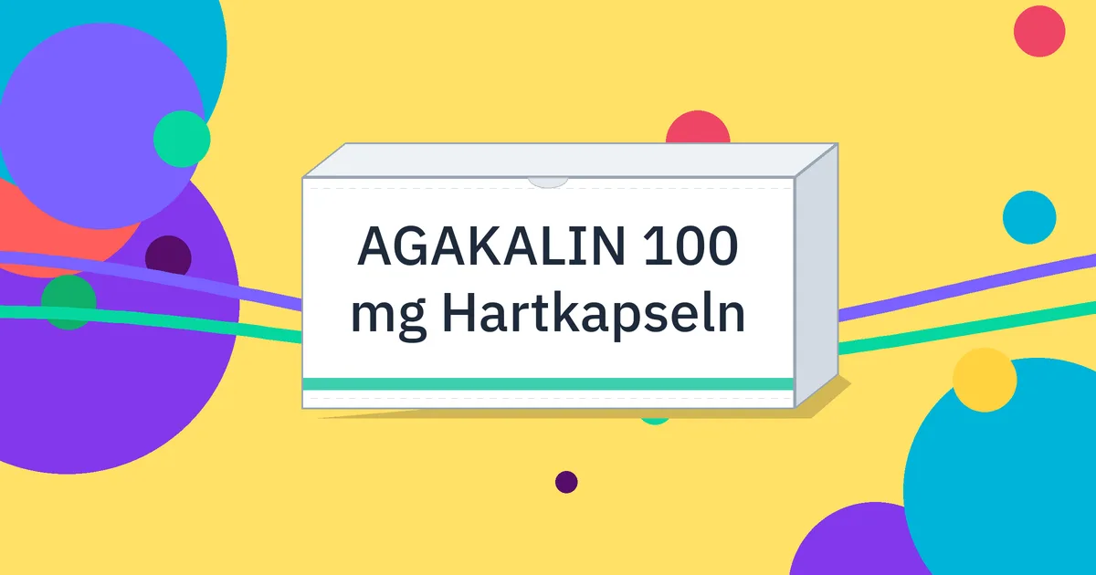 Symbolbild: Packung mit der Aufschrift AGAKALIN 100 mg Hartkapseln (PZN 19521144) – Verfügbarkeit und Bezug in Apotheken in Frankfurt am Main