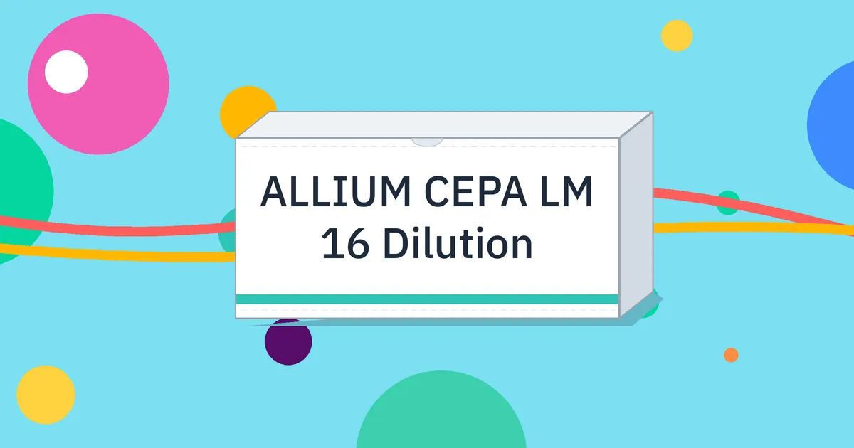 Symbolbild: Packung mit der Aufschrift ALLIUM CEPA LM 16 Dilution (PZN 12756683) – Verfügbarkeit und Bezug in Apotheken in Frankfurt am Main