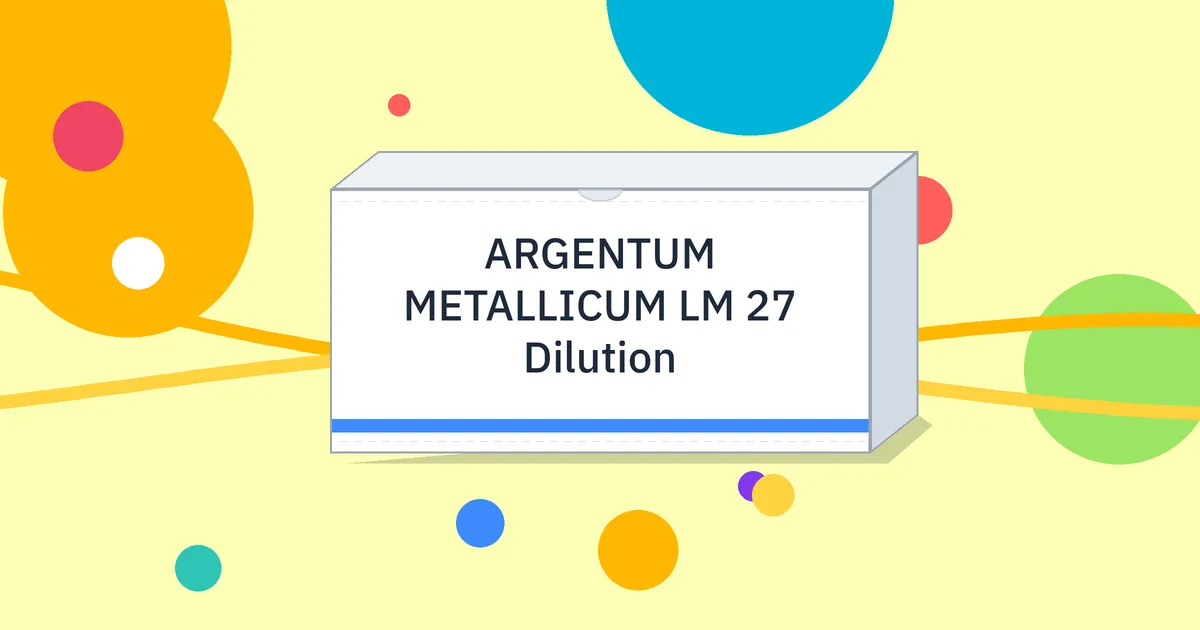 Symbolbild: Packung mit der Aufschrift ARGENTUM METALLICUM LM 27 Dilution (PZN 12767959) – Verfügbarkeit und Bezug in Apotheken in Frankfurt am Main