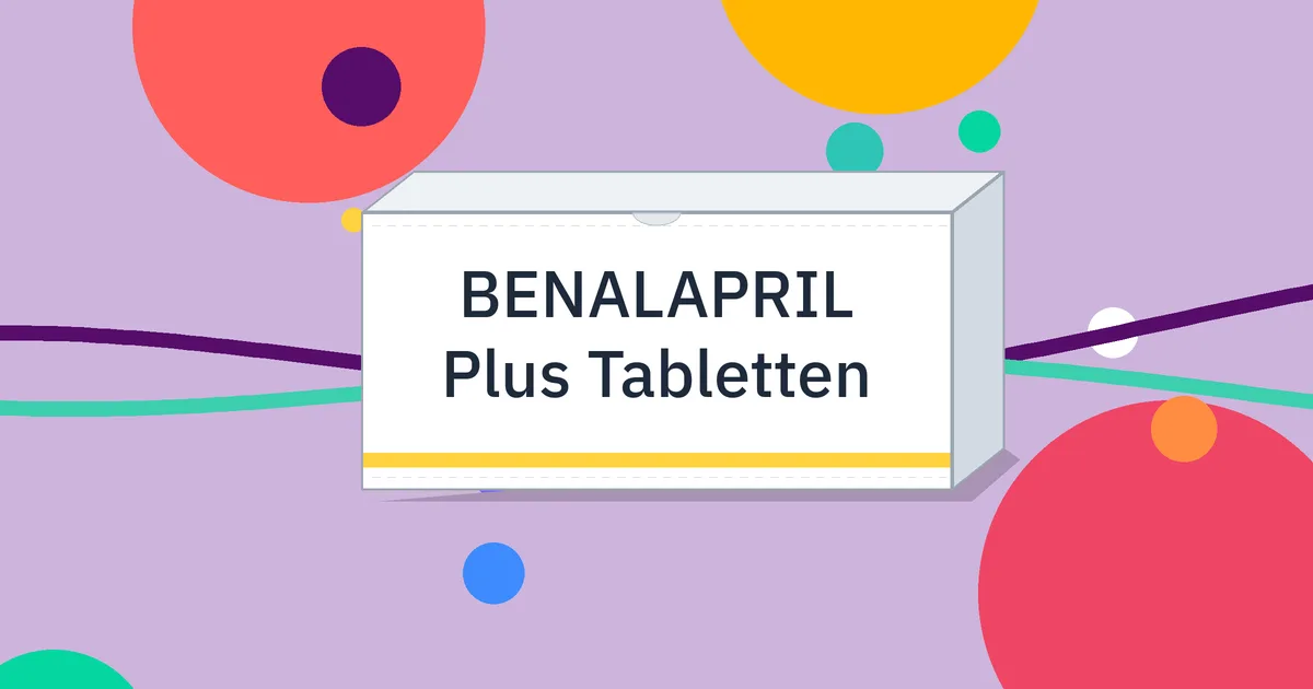 Symbolbild: Packung mit der Aufschrift BENALAPRIL Plus Tabletten (PZN 00231277) – Verfügbarkeit und Bezug in Apotheken in Frankfurt am Main