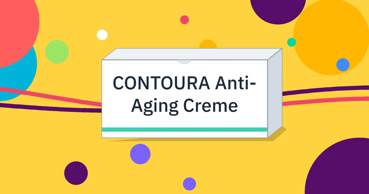 Symbolbild: Packung mit der Aufschrift CONTOURA Anti-Aging Creme (PZN 16163974) – Verfügbarkeit und Bezug in Apotheken in Frankfurt am Main
