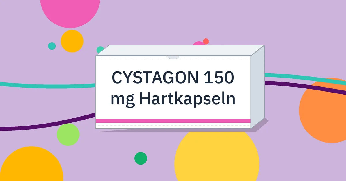 Symbolbild: Packung mit der Aufschrift CYSTAGON 150 mg Hartkapseln (PZN 19370573) – Verfügbarkeit und Bezug in Apotheken in Frankfurt am Main