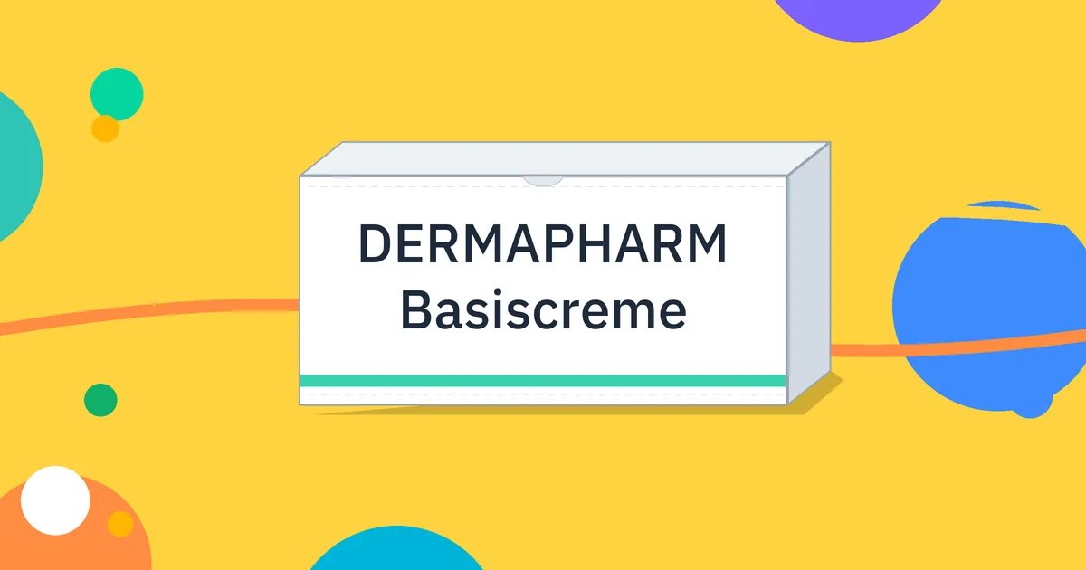 Symbolbild: Packung mit der Aufschrift DERMAPHARM Basiscreme (PZN 00550746) – Verfügbarkeit und Bezug in Apotheken in Frankfurt am Main