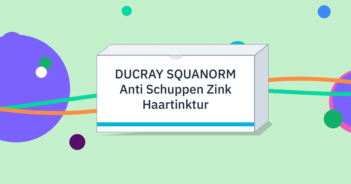 Symbolbild: Packung mit der Aufschrift DUCRAY SQUANORM Anti Schuppen Zink Haartinktur (PZN 05515559) – Verfügbarkeit und Bezug in Apotheken in Frankfurt am Main