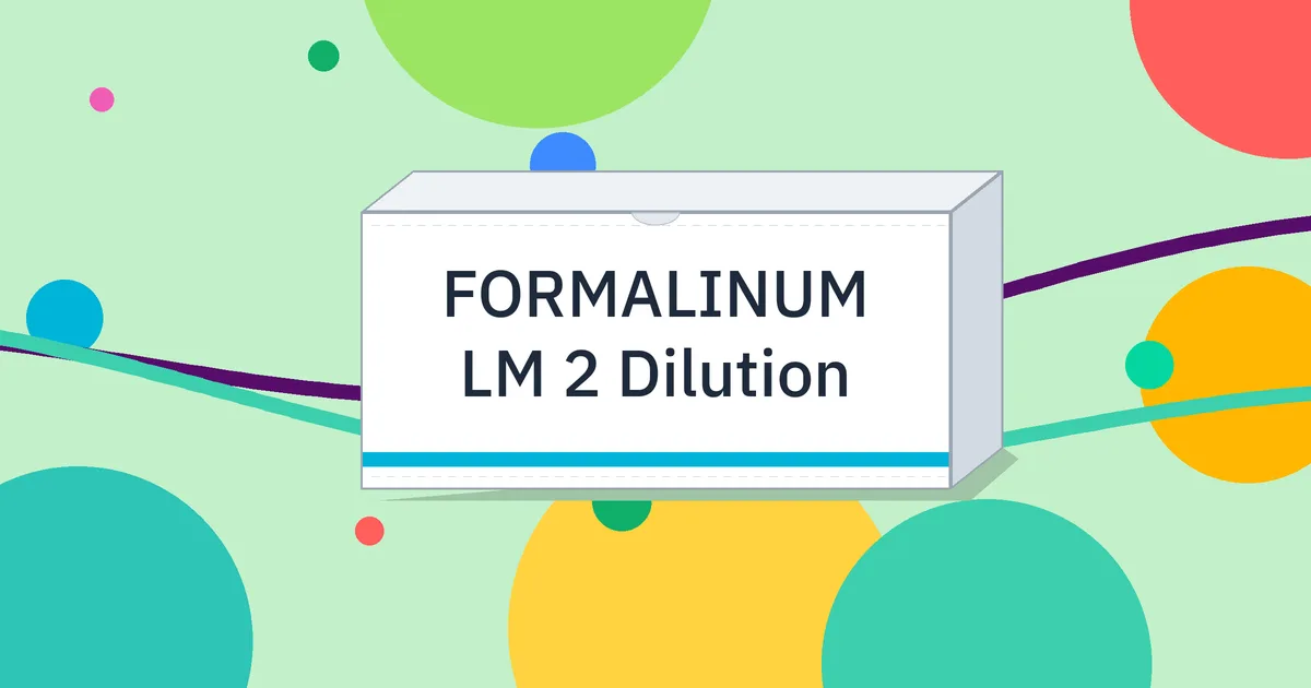 Symbolbild: Packung mit der Aufschrift FORMALINUM LM 2 Dilution (PZN 12873466) – Verfügbarkeit und Bezug in Apotheken in Frankfurt am Main