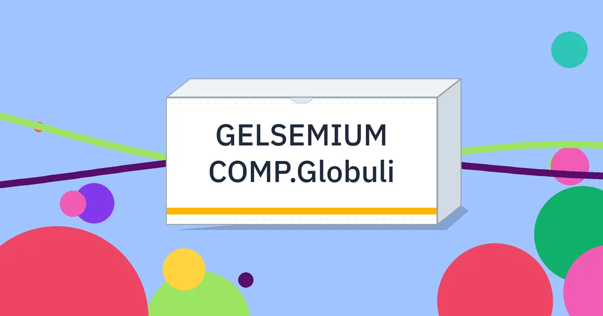 Symbolbild: Packung mit der Aufschrift GELSEMIUM COMP.Globuli (PZN 08785928) – Verfügbarkeit und Bezug in Apotheken in Frankfurt am Main