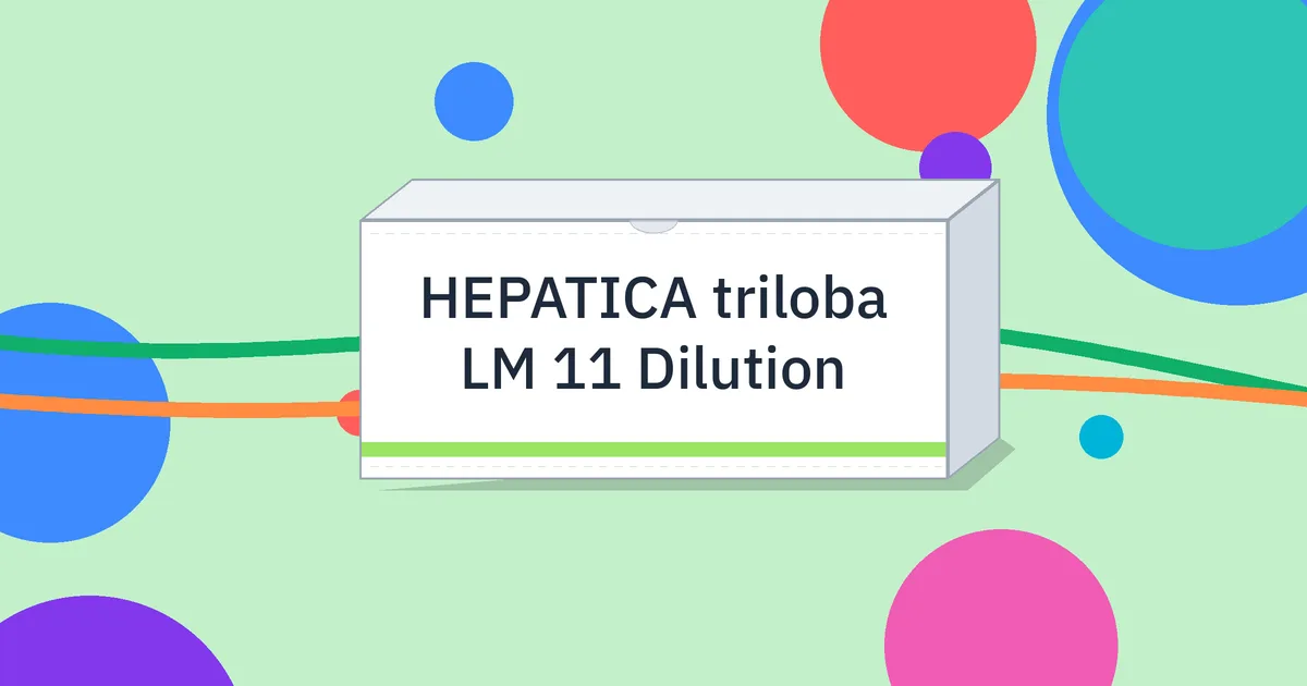 Symbolbild: Packung mit der Aufschrift HEPATICA triloba LM 11 Dilution (PZN 13552095) – Verfügbarkeit und Bezug in Apotheken in Frankfurt am Main