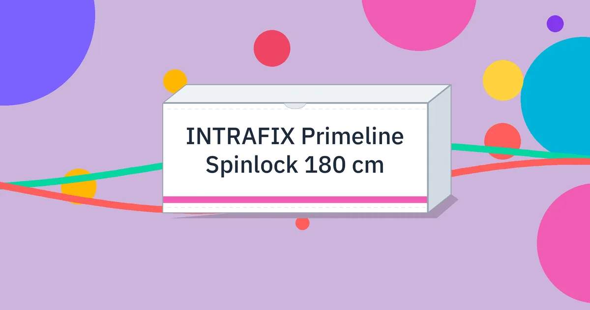 Symbolbild: Packung mit der Aufschrift INTRAFIX Primeline Spinlock 180 cm (PZN 11535129) – Verfügbarkeit und Bezug in Apotheken in Frankfurt am Main