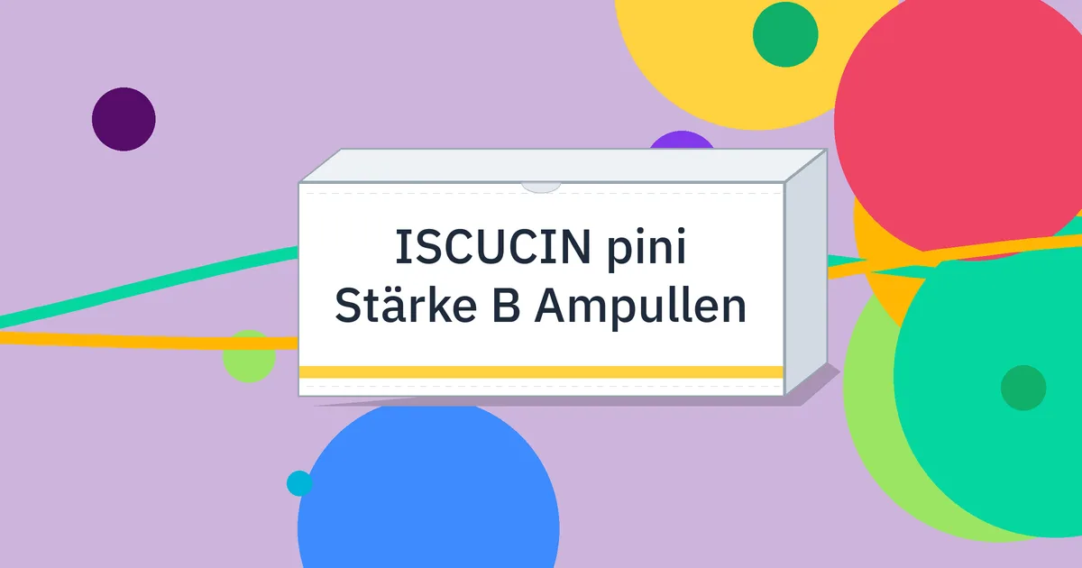 Symbolbild: Packung mit der Aufschrift ISCUCIN pini Stärke B Ampullen (PZN 04429094) – Verfügbarkeit und Bezug in Apotheken in Frankfurt am Main