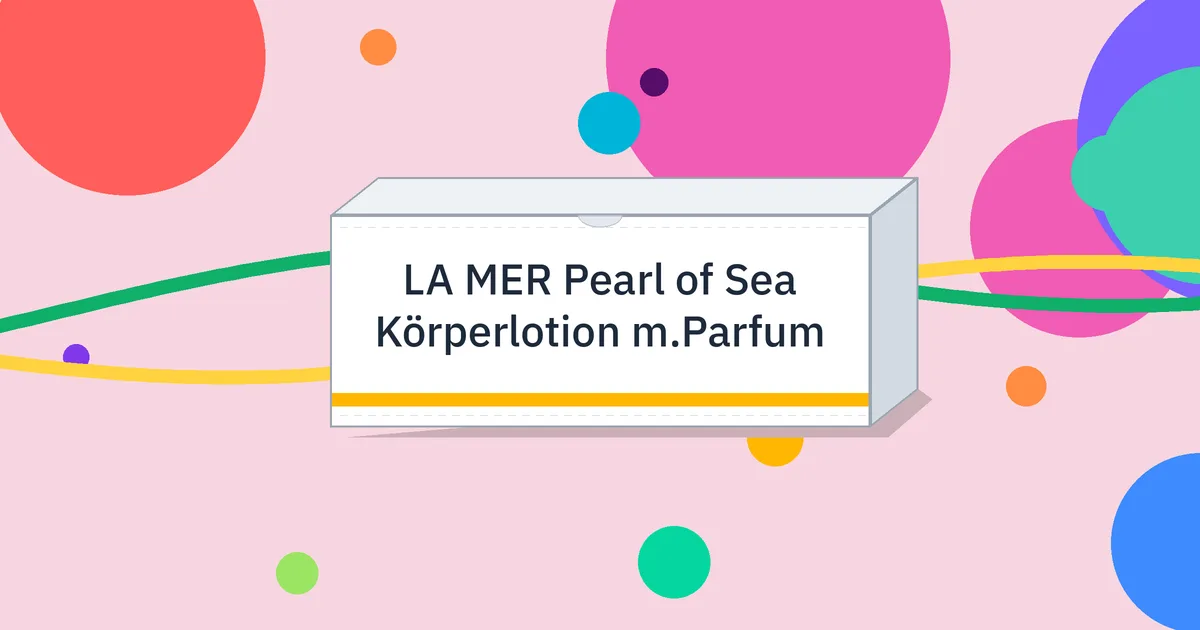 Symbolbild: Packung mit der Aufschrift LA MER Pearl of Sea Körperlotion m.Parfum (PZN 20093015) – Verfügbarkeit und Bezug in Apotheken in Frankfurt am Main