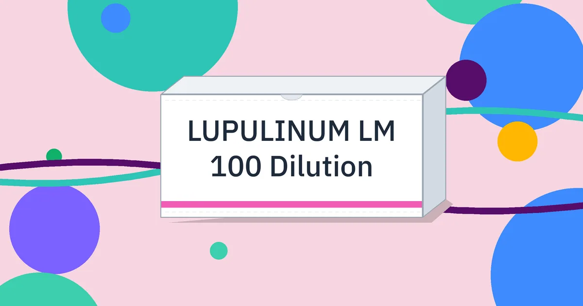 Symbolbild: Packung mit der Aufschrift LUPULINUM LM 100 Dilution (PZN 13536937) – Verfügbarkeit und Bezug in Apotheken in Frankfurt am Main