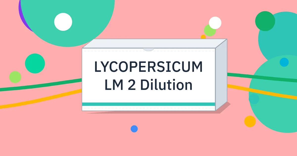 Symbolbild: Packung mit der Aufschrift LYCOPERSICUM LM 2 Dilution (PZN 13537434) – Verfügbarkeit und Bezug in Apotheken in Frankfurt am Main