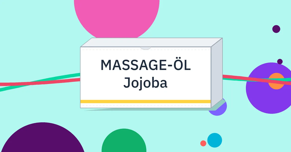 Symbolbild: Packung mit der Aufschrift MASSAGE-ÖL Jojoba (PZN 19122852) – Verfügbarkeit und Bezug in Apotheken in Frankfurt am Main