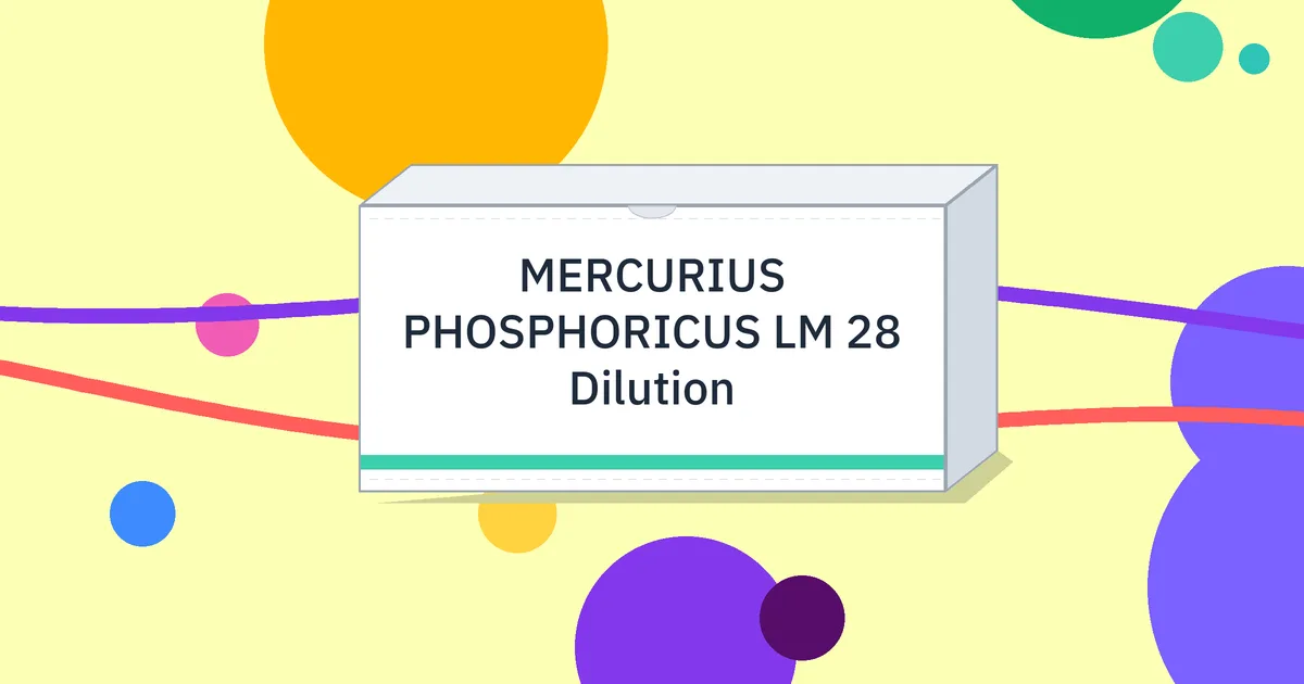 Symbolbild: Packung mit der Aufschrift MERCURIUS PHOSPHORICUS LM 28 Dilution (PZN 12952906) – Verfügbarkeit und Bezug in Apotheken in Frankfurt am Main