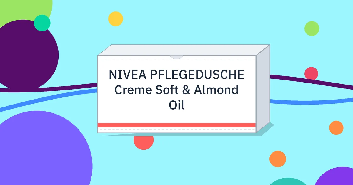 Symbolbild: Packung mit der Aufschrift NIVEA PFLEGEDUSCHE Creme Soft & Almond Oil (PZN 20722988) – Verfügbarkeit und Bezug in Apotheken in Frankfurt am Main