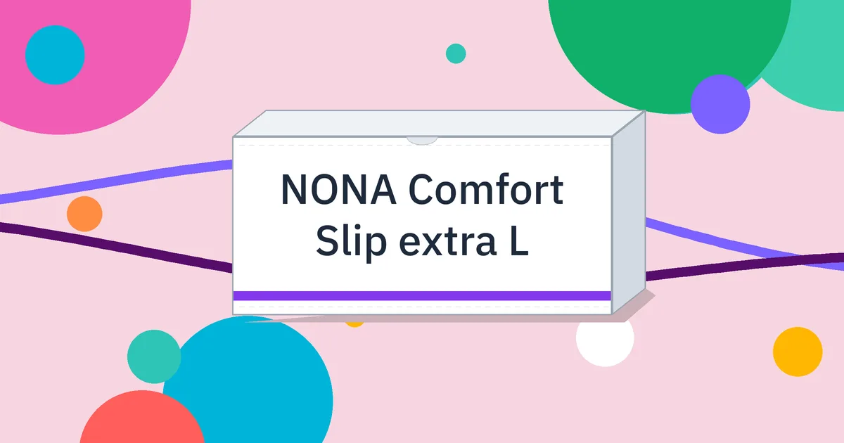Symbolbild: Packung mit der Aufschrift NONA Comfort Slip extra L (PZN 12538443) – Verfügbarkeit und Bezug in Apotheken in Frankfurt am Main